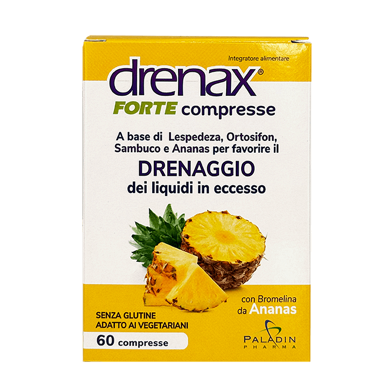 Drenax Forte compresse Drenaggio / Дренакс Форте+ бромелаин и ананас х ...